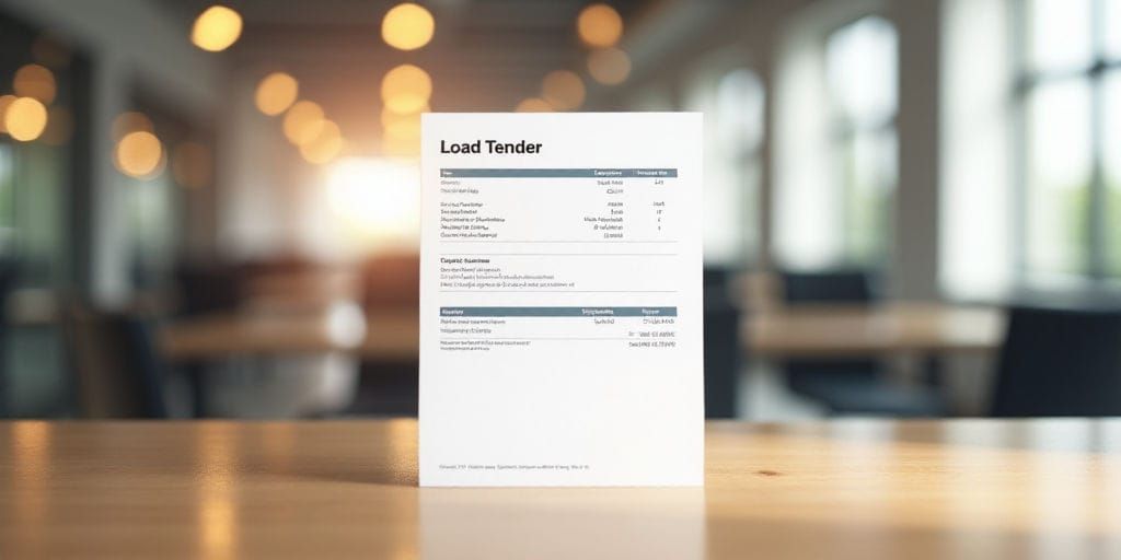 Load Tender - UNIS Freight & Logistics Glossary