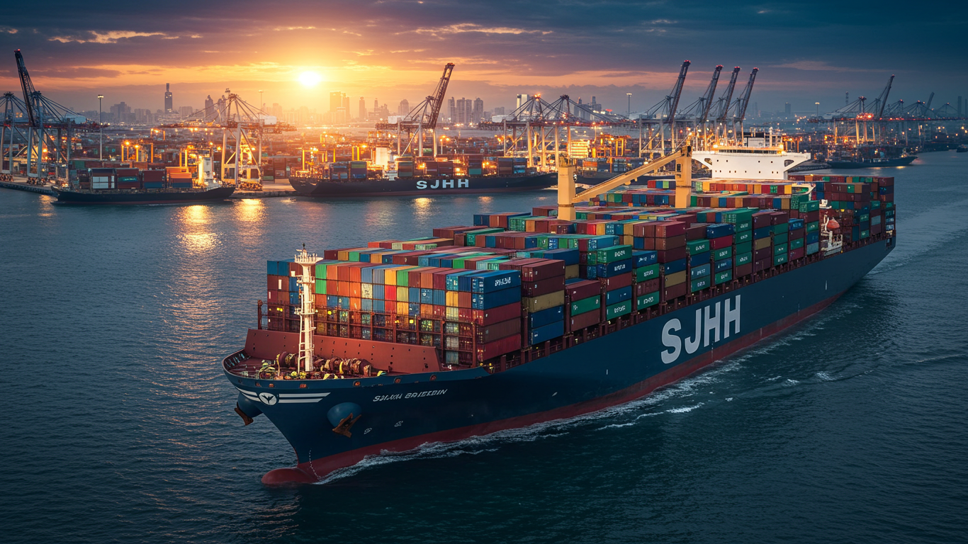 SJHH Shipping Line | Global Container Services | Maritime