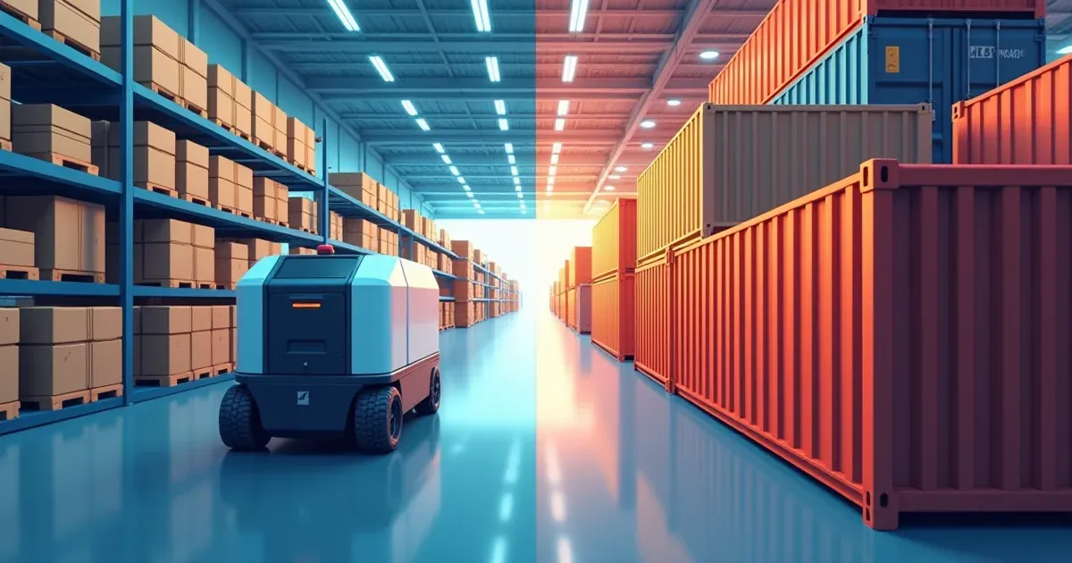 AGVs vs Cubic Capacity: Logistics Comparison