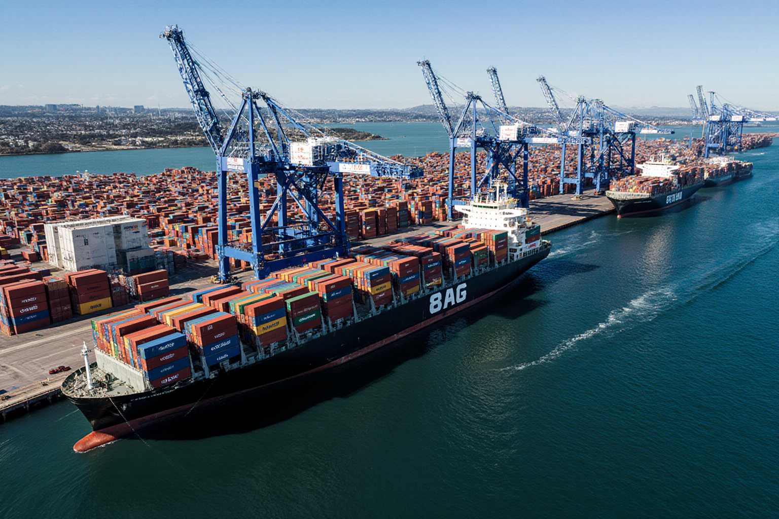 Auckland, New Zealand - International Container Hub