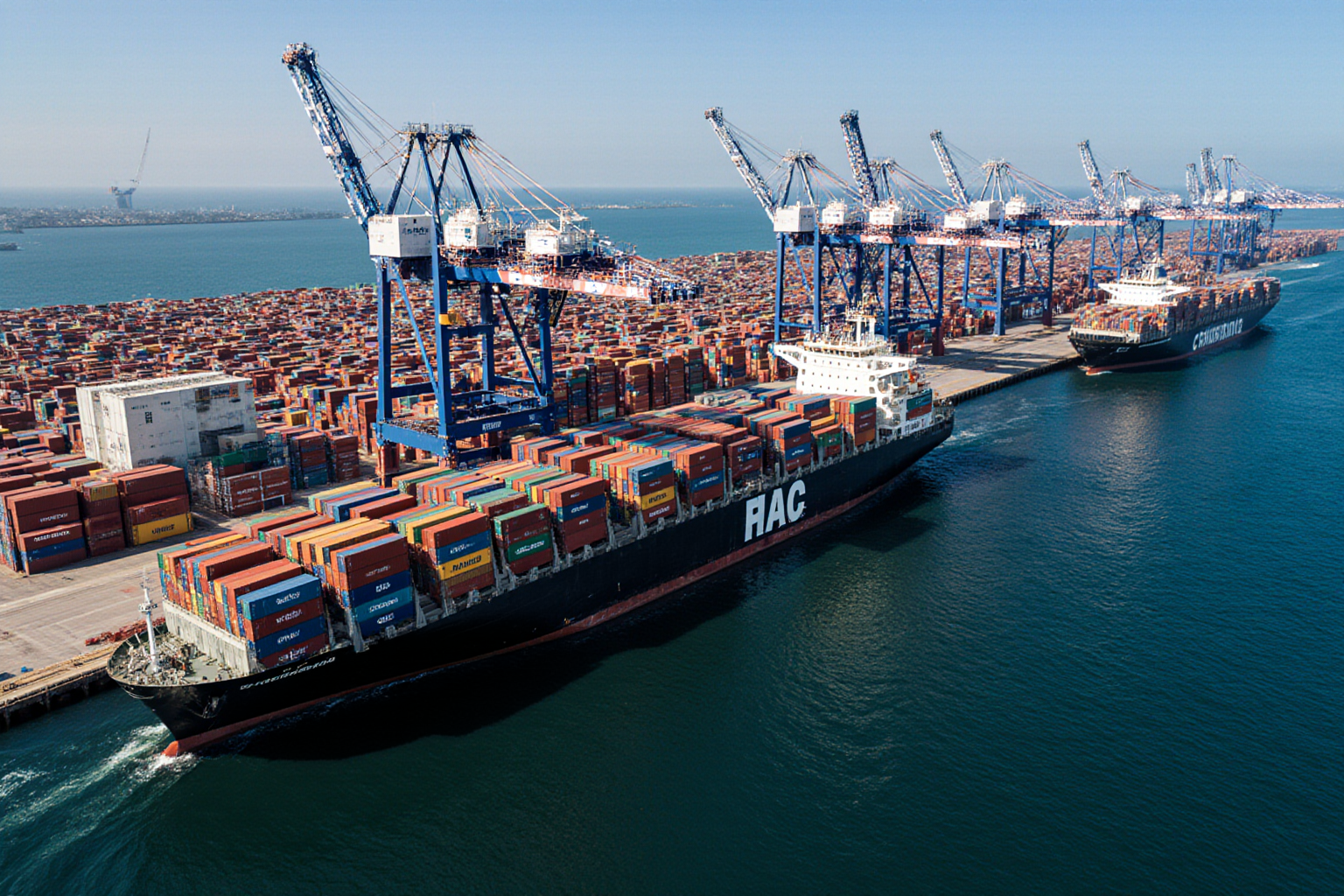 Cristobal, Panama - International Container Port Hub