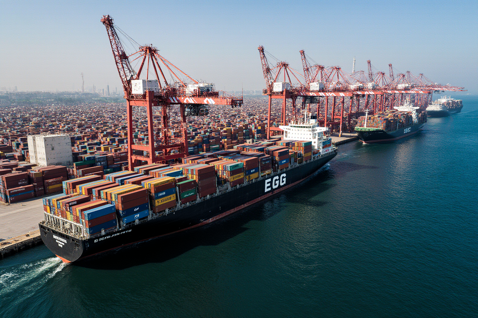 Damietta, Egypt - International Container Port Hub