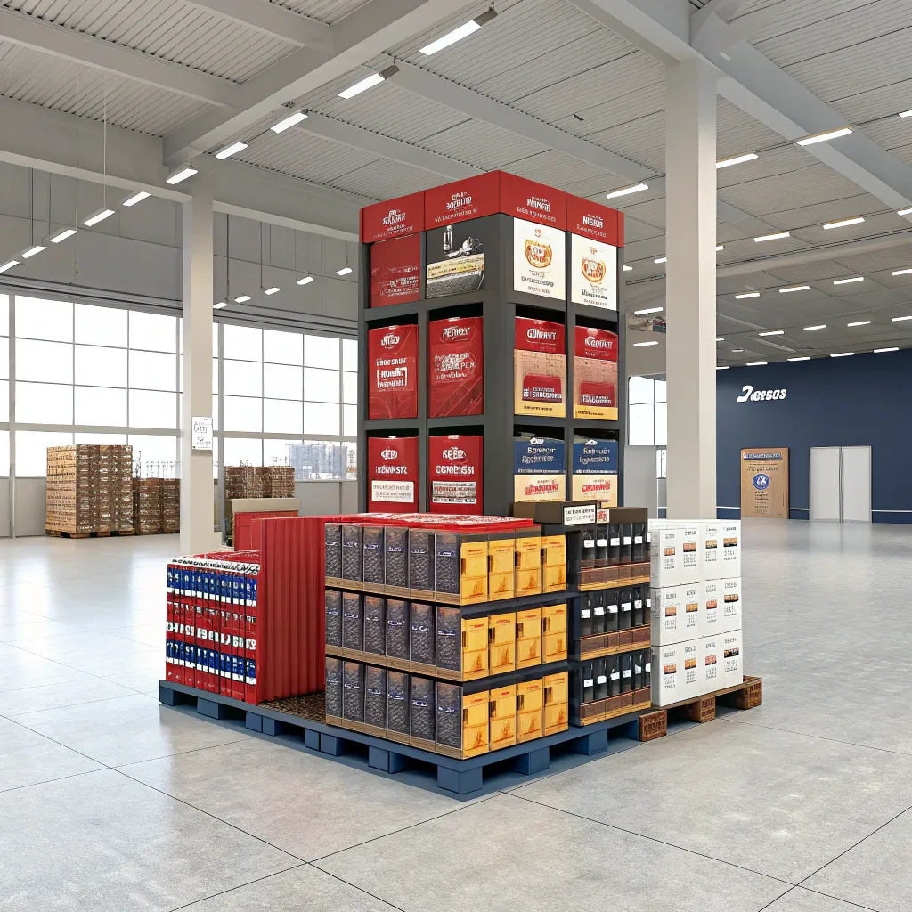 Optimize Logistics with Pallet Displays & End Caps