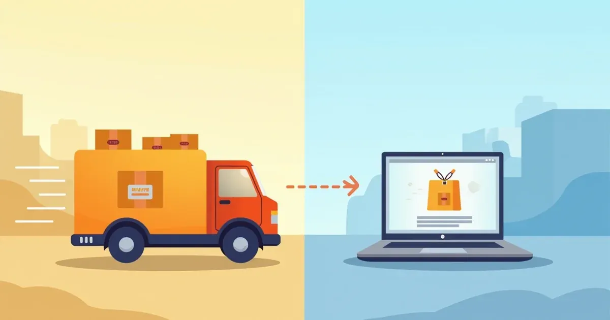 Parcel Delivery vs Dropshipping: A Comparison