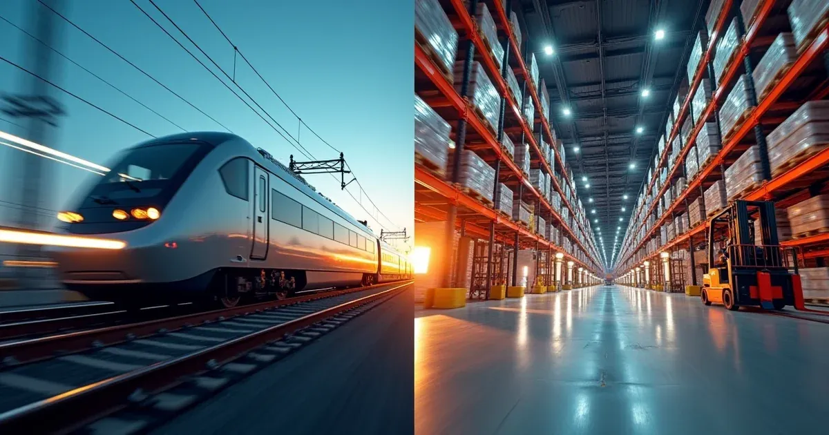 Rail Freight vs Warehouse Modeling: A Comparison